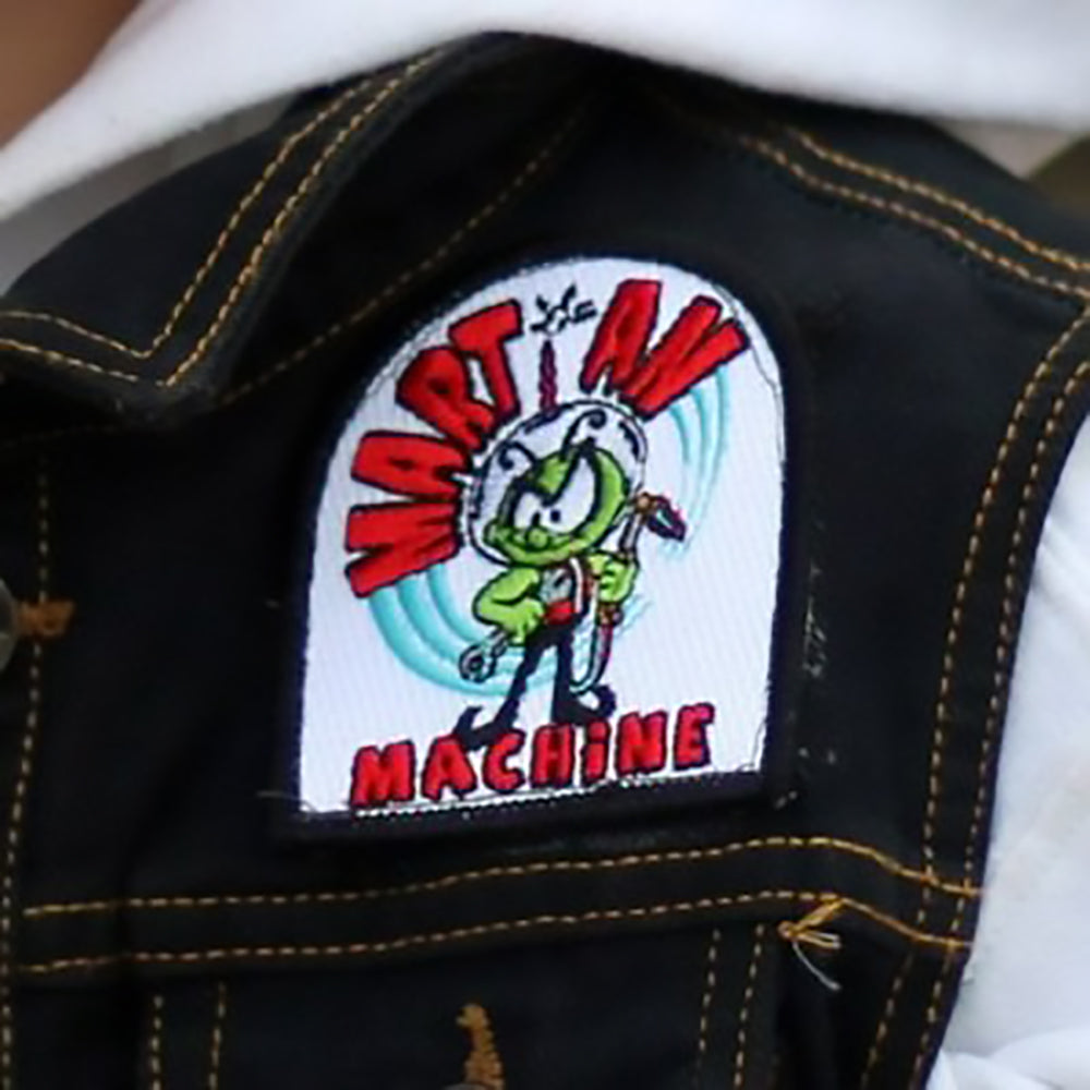 Martian Machine Tombstone Embroidered Patch – Lowbrow Customs