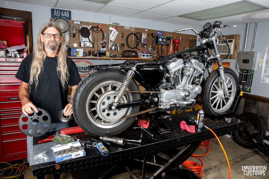 How-to Install: Chain Conversion Kit for 1994-2003 Harley Sportsters ...