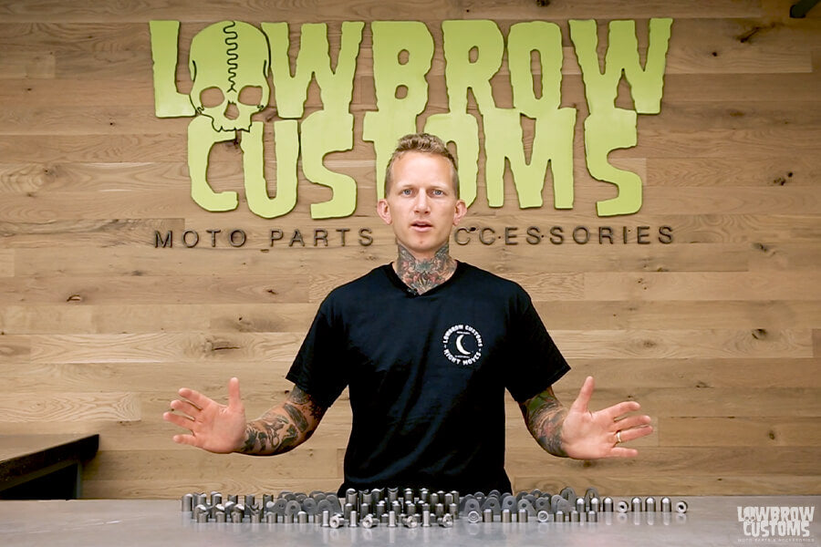VIDEO: Review - Custom Motorcycle Fabrication Bungs and Tabs – Lowbrow ...