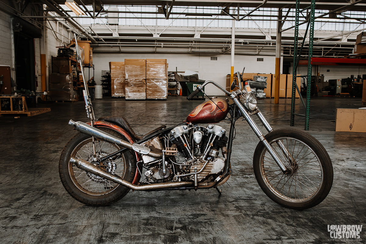 Meet Warren Heir And His 1942 Harley-Davidson Knucklehead Chopper ...