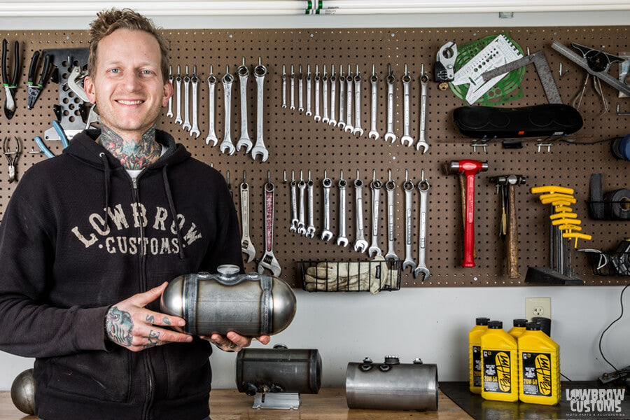 Comparison & Review: Chopper Oil Tanks & How To Make It – Lowbrow Customs