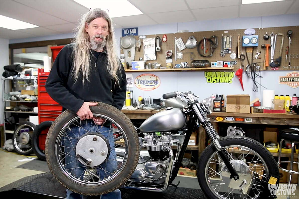 Video: How To Change A Motorcycle Tire By Yourself – Lowbrow Customs
