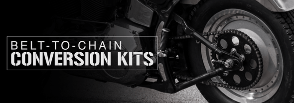 Sportster & Dyna Chain Conversion Kits - Lowbrow Customs