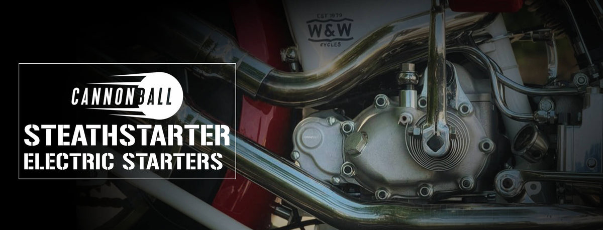 Cannonball Stealthstarter Electric Starter Kit – Lowbrow Customs