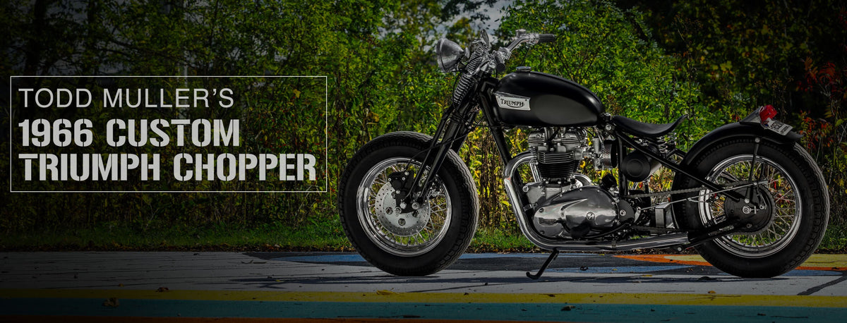 Todd's 1966 Triumph Custom Harley Springer Chopper – Lowbrow Customs