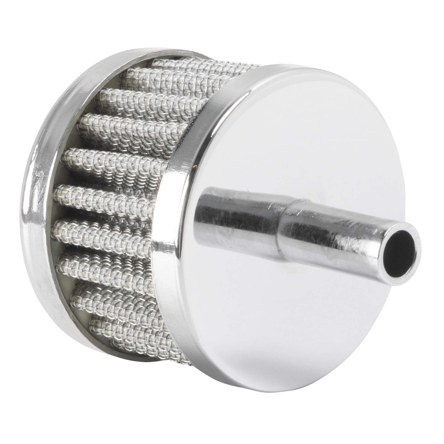 Cycle Standard Crankcase Breather Filter - Chrome - 1/8" NPT – Lowbrow ...