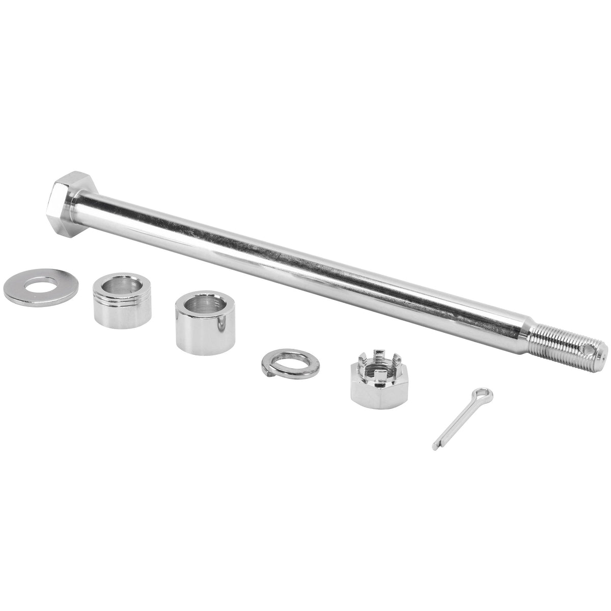 Cycle Standard Chrome Rear Axle Kit 1979-2003 Harley-Davidson Sportster ...