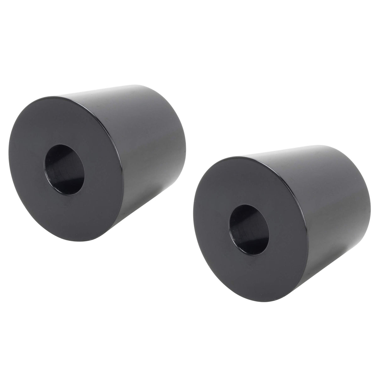 Cycle Standard Tapered T-Bar Extensions - 1" High/1" Handlebars - Black ...