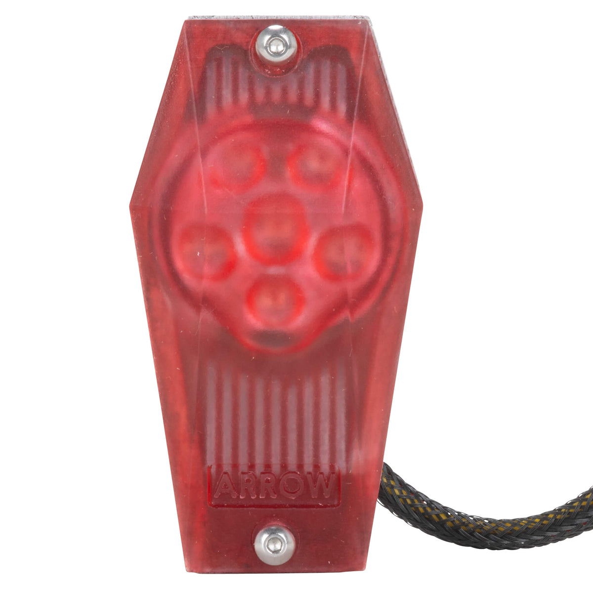 Arrow Manufacturing Mini Coffin Tail Light - Red Lens – Lowbrow Customs