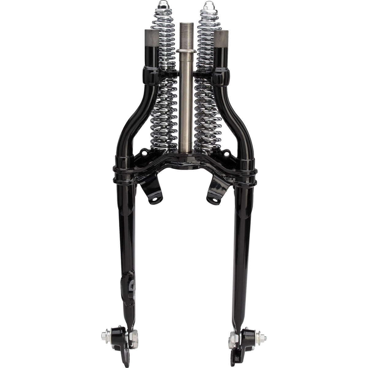 Samwel Supplies Classic Inline Springer Front Fork - Black/Chrome ...