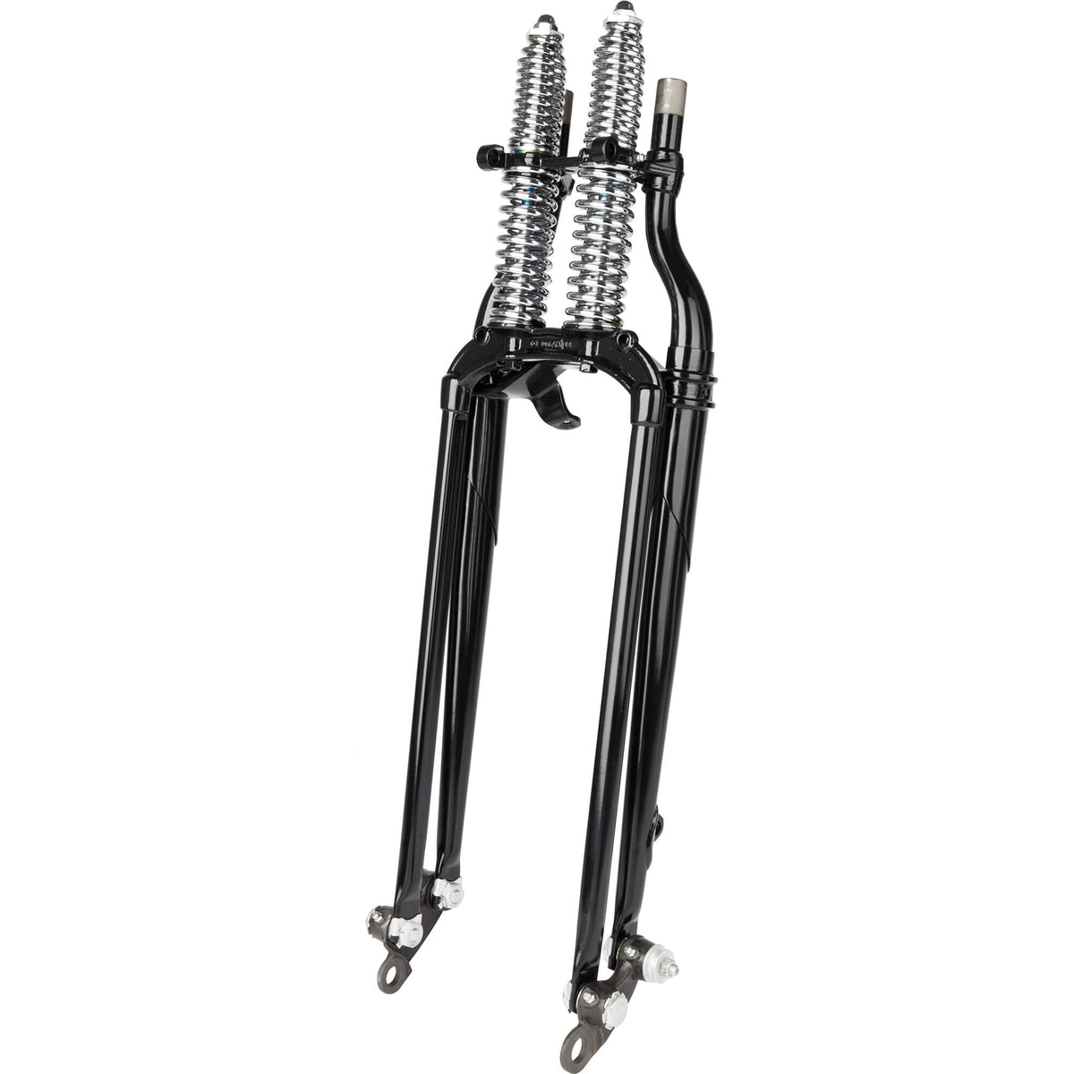 Samwel Supplies Classic Inline Springer Front Fork - Black/Chrome ...