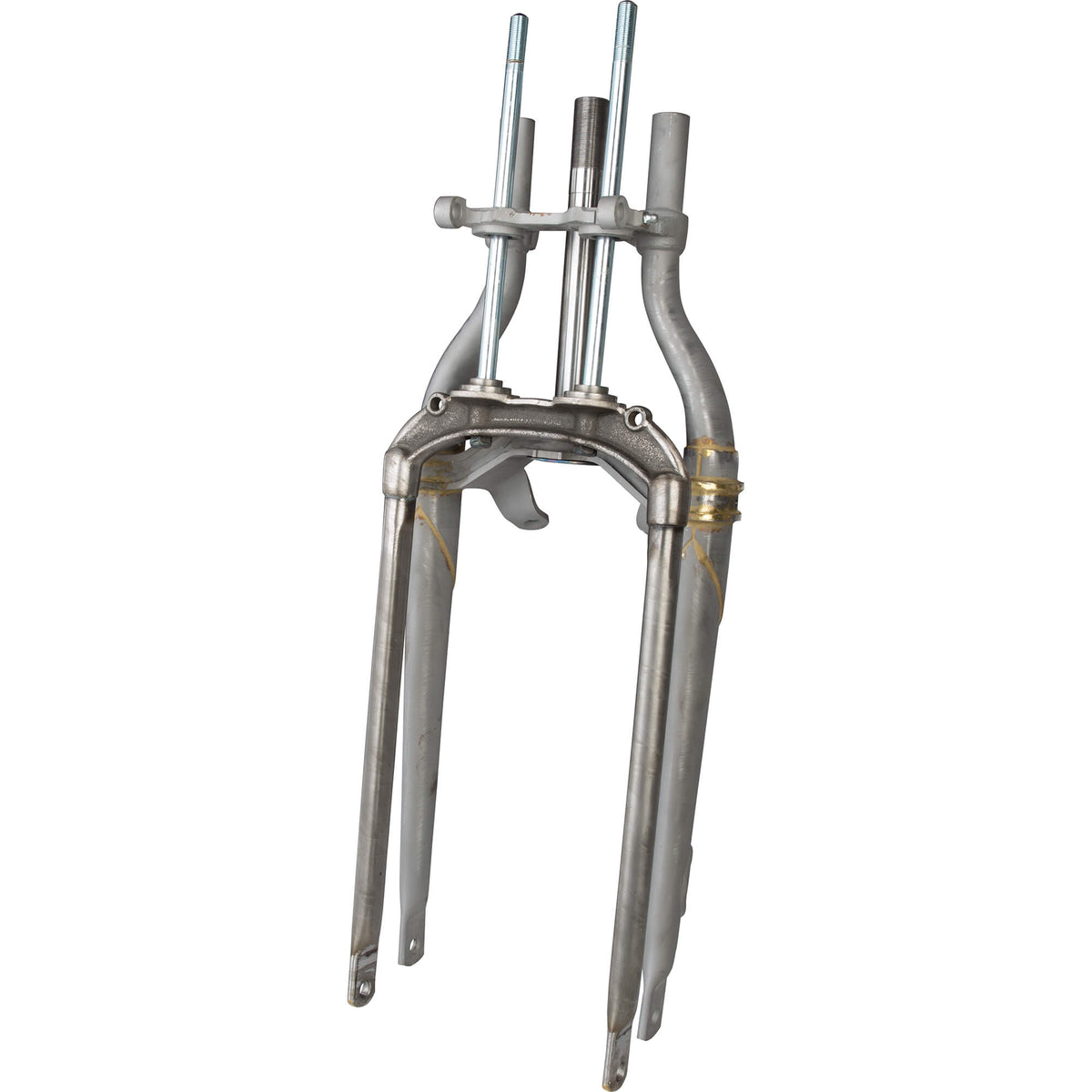 Samwel Supplies Classic Inline Springer Front Fork - Bare Steel/Chrome ...