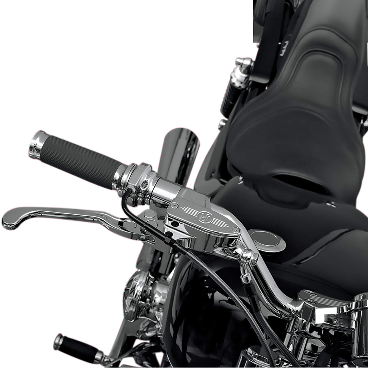 Performance Machine 1 inch PM Contour Billet Brake Master Cylinder 9/16 ...