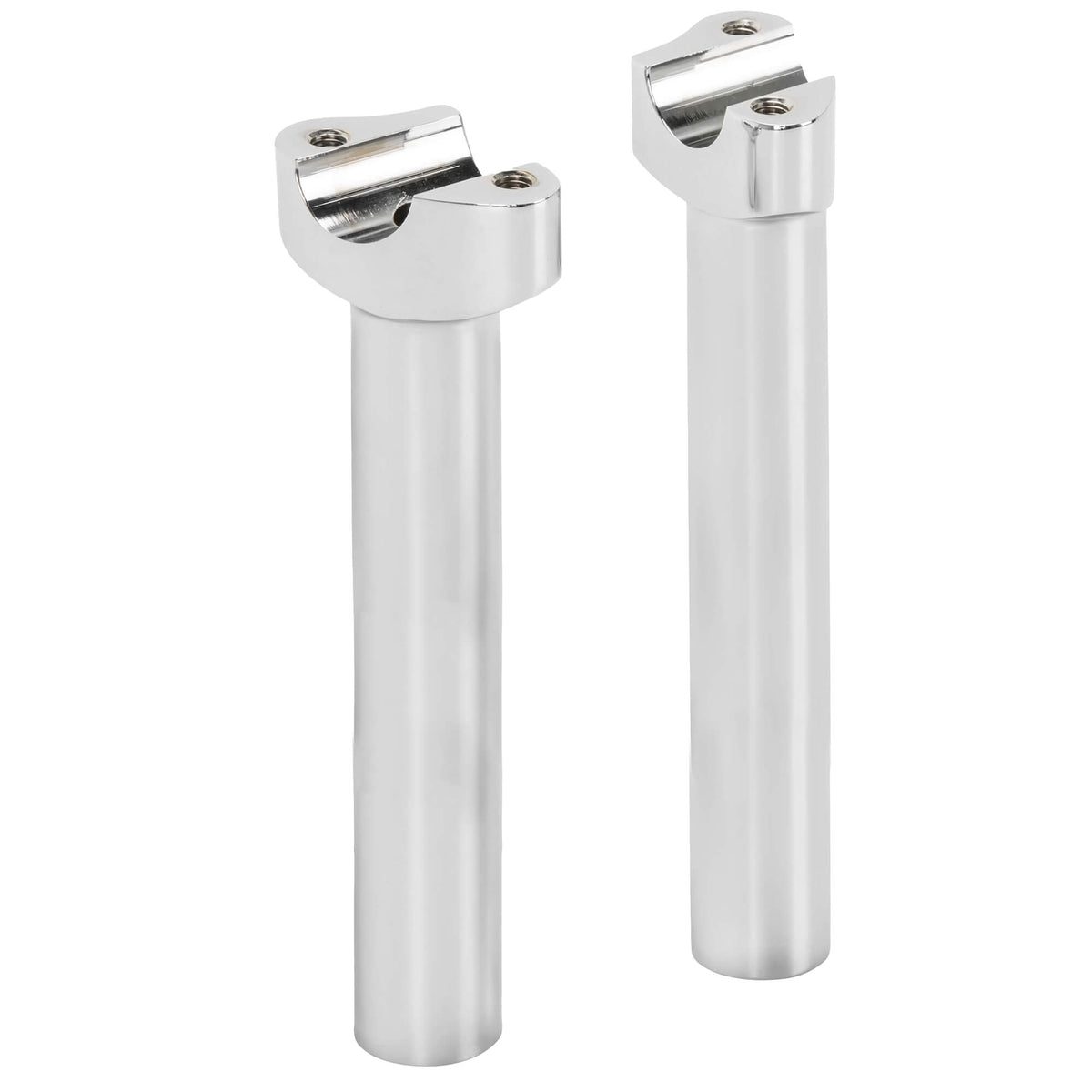 Cycle Standard 8 inch Forged Aluminum Handlebar Risers - Chrome ...