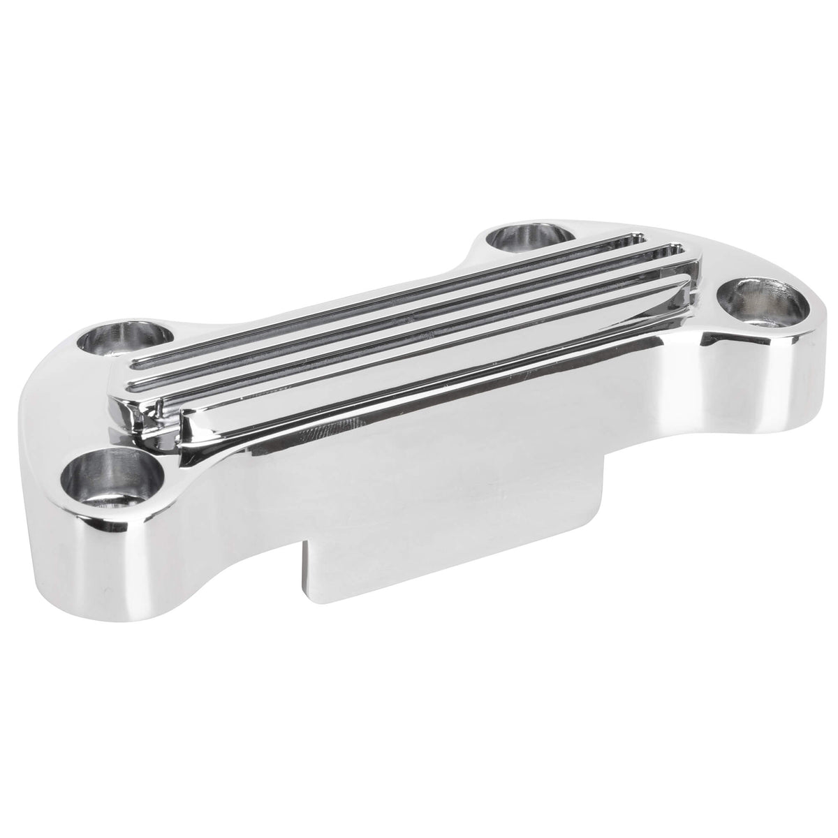 Cycle Standard Handlebar Clamp - Finned - Chrome – Lowbrow Customs