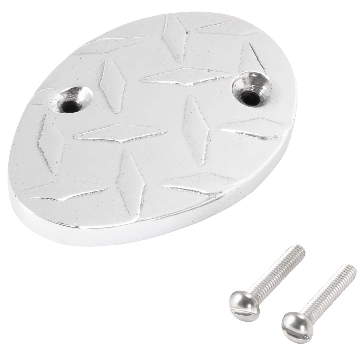 Hawg Supply Cast Diamond Plate Bird Deflector For Linkert Carburetors ...