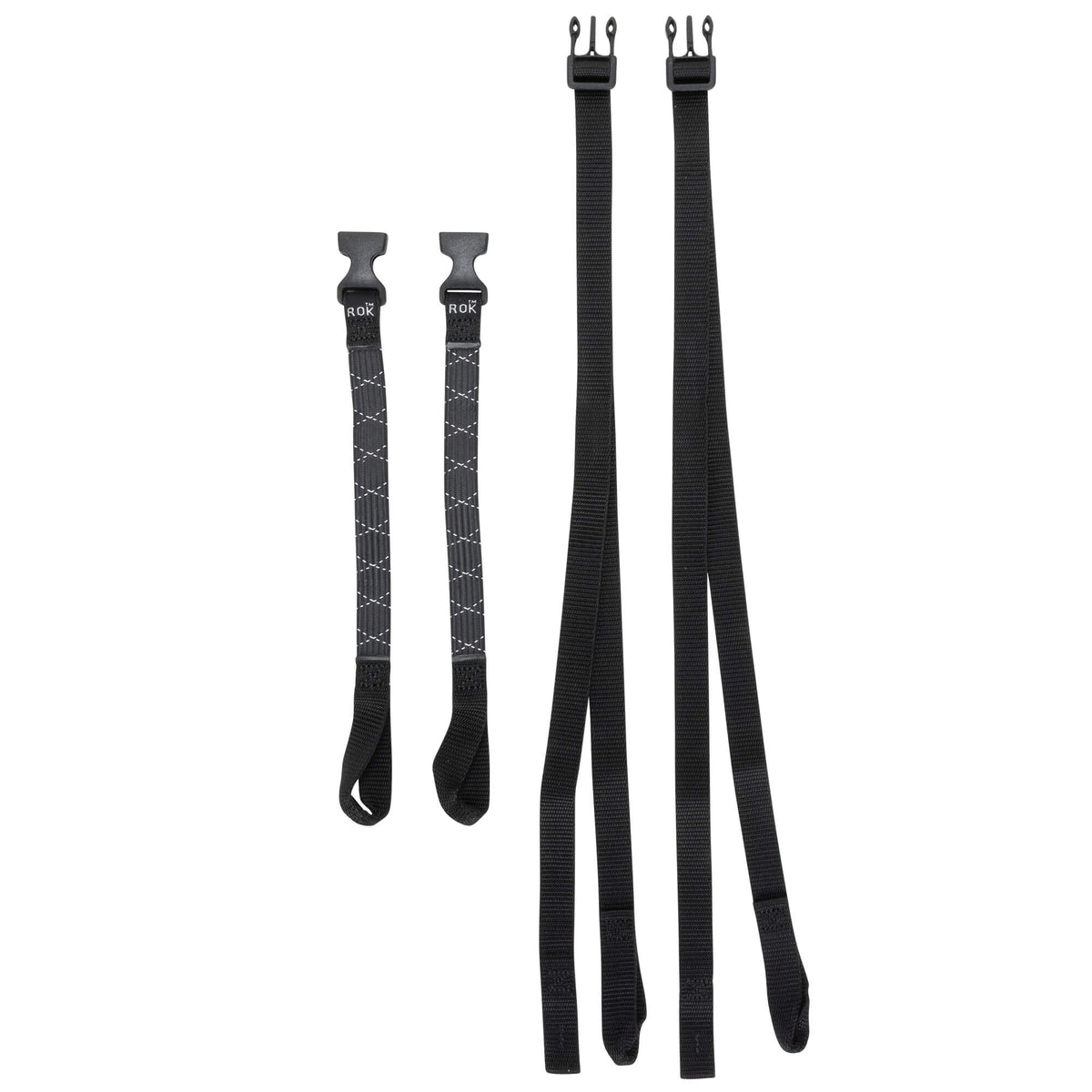 ROK Straps The Ultimate Adjustable Cargo Straps Twin Pack - 12"-42" x 5 ...