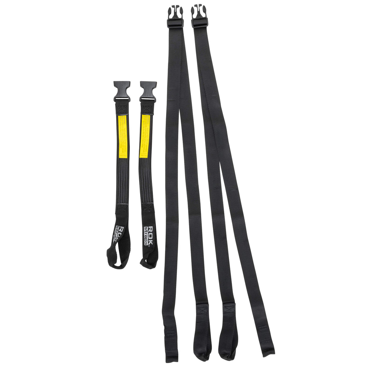 ROK Straps The Ultimate Adjustable Cargo Straps Twin Pack - 18"-60" x 1 ...