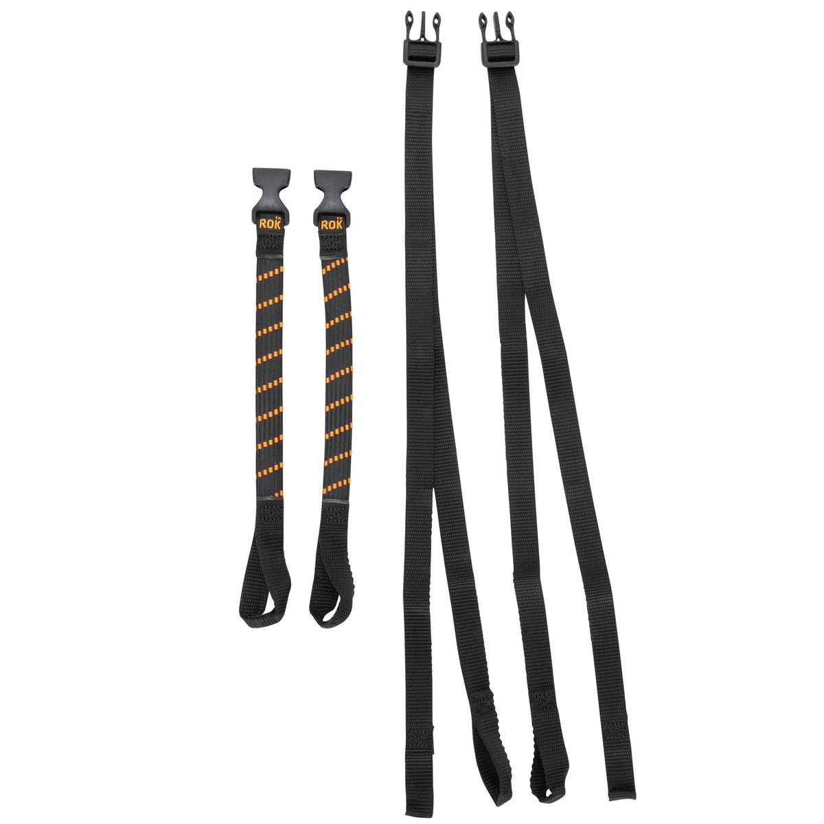 ROK Straps The Ultimate Adjustable Cargo Straps Twin Pack - 12"-42" x 5 ...