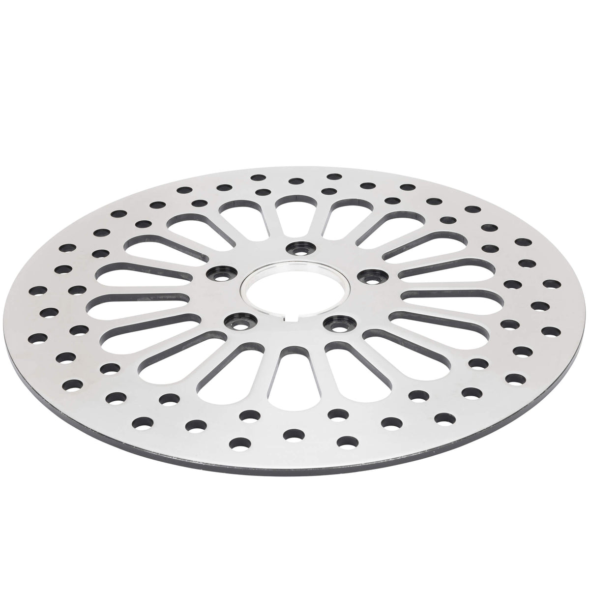 V-Factor Motorcycle Parts 18 Spoke Stainless Steel Brake Rotor - 11.5 ...