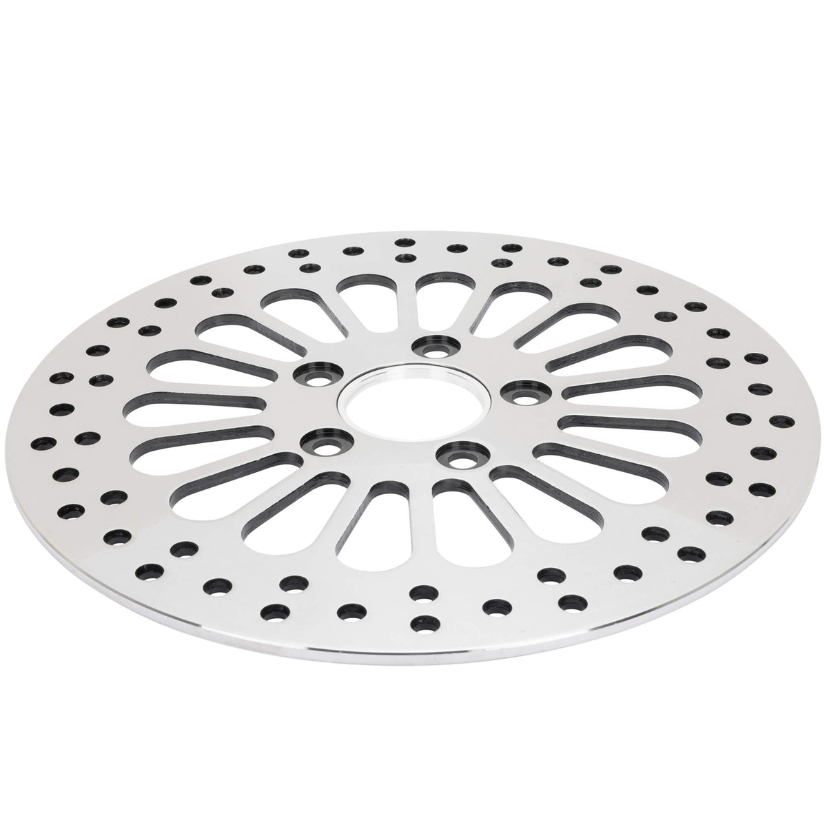 V-Factor Motorcycle Parts 18 Spoke Stainless Steel Brake Rotor - 11.5 ...