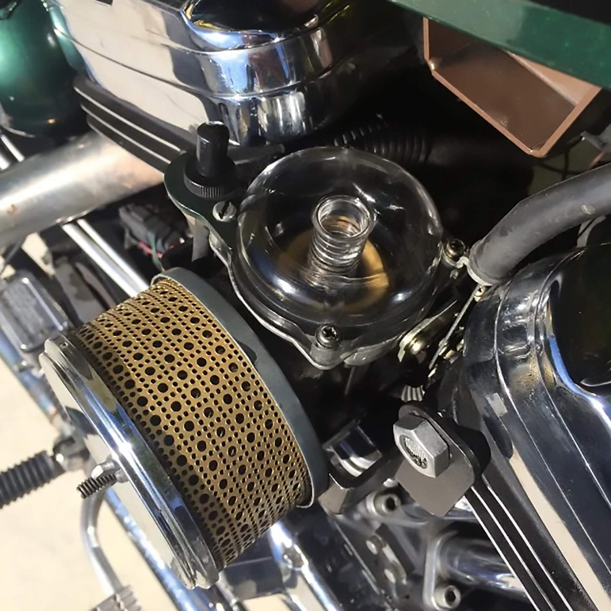 Conflict Machine Clear CV Carburetor Cover 1988-2006 Harley-Davidson ...