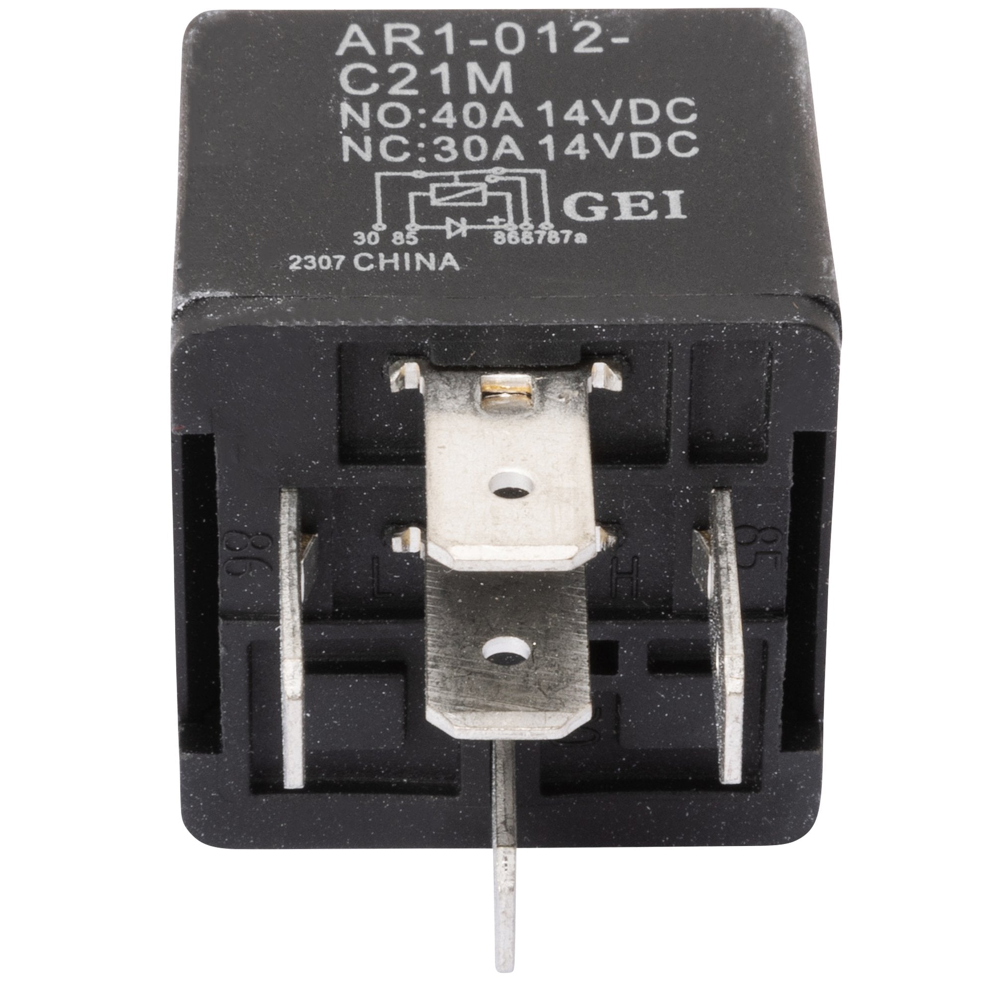 12v Diode 12 Volt 30 Amp 14VDC Multi-Use Relay With Diode For Starter ...