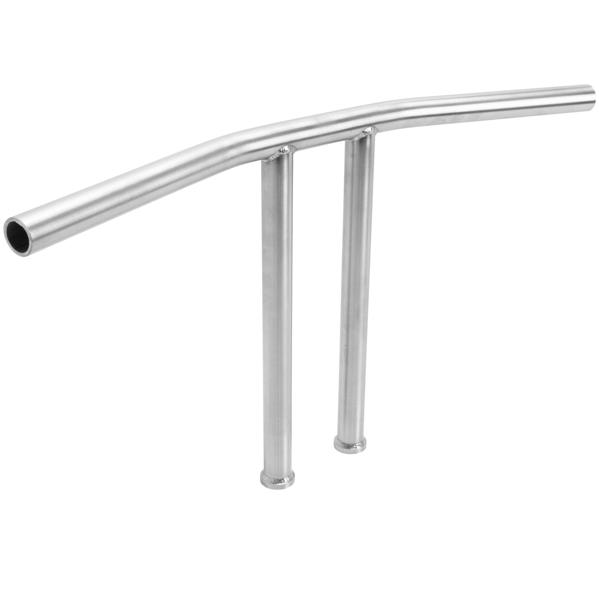 Airspeed Cycles T-Bar Handlebars - 12 inch Rise - 1 inch - Stainless ...