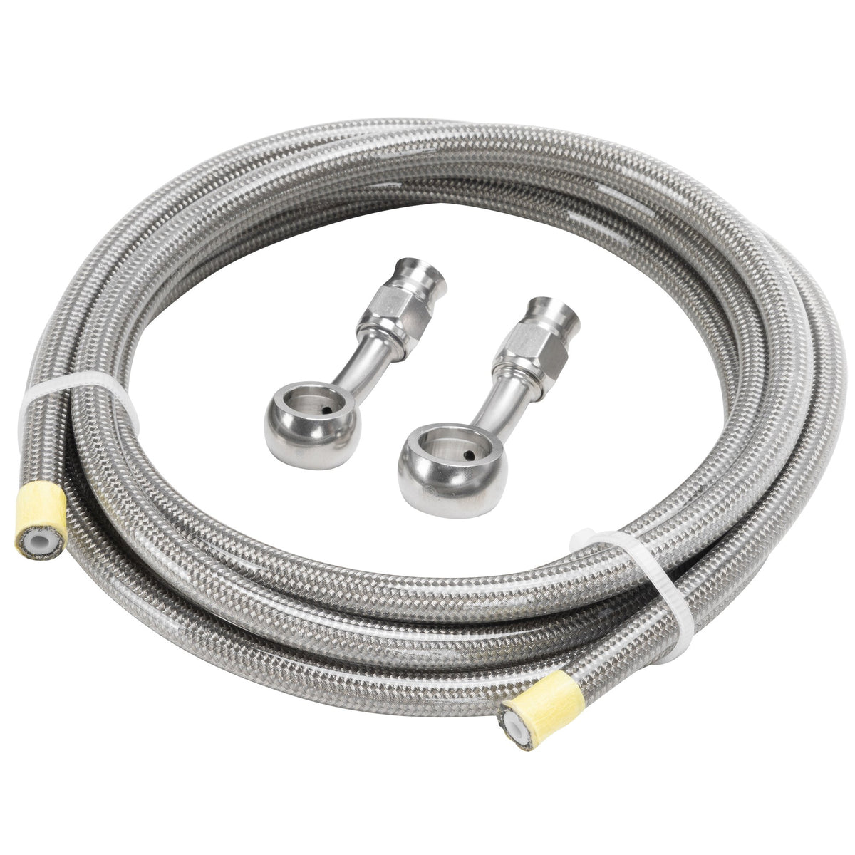 Cycle Standard Braided Stainless Cut-To-Length Compression Brake Line ...