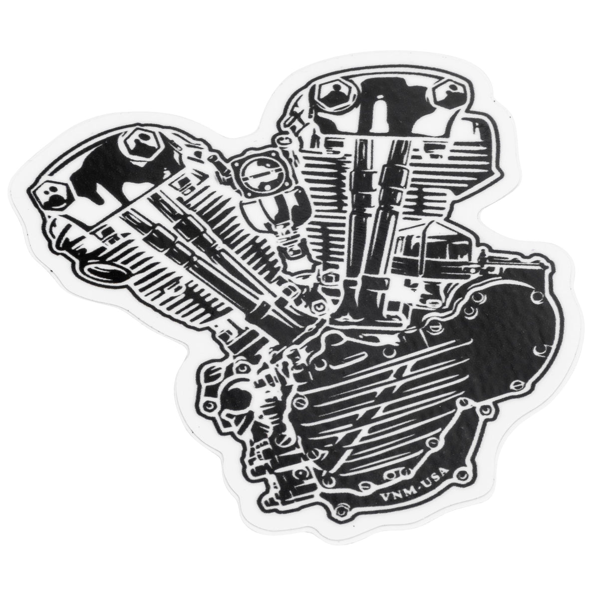 VNM Ain't No Junk Sticker - Knucklehead – Lowbrow Customs
