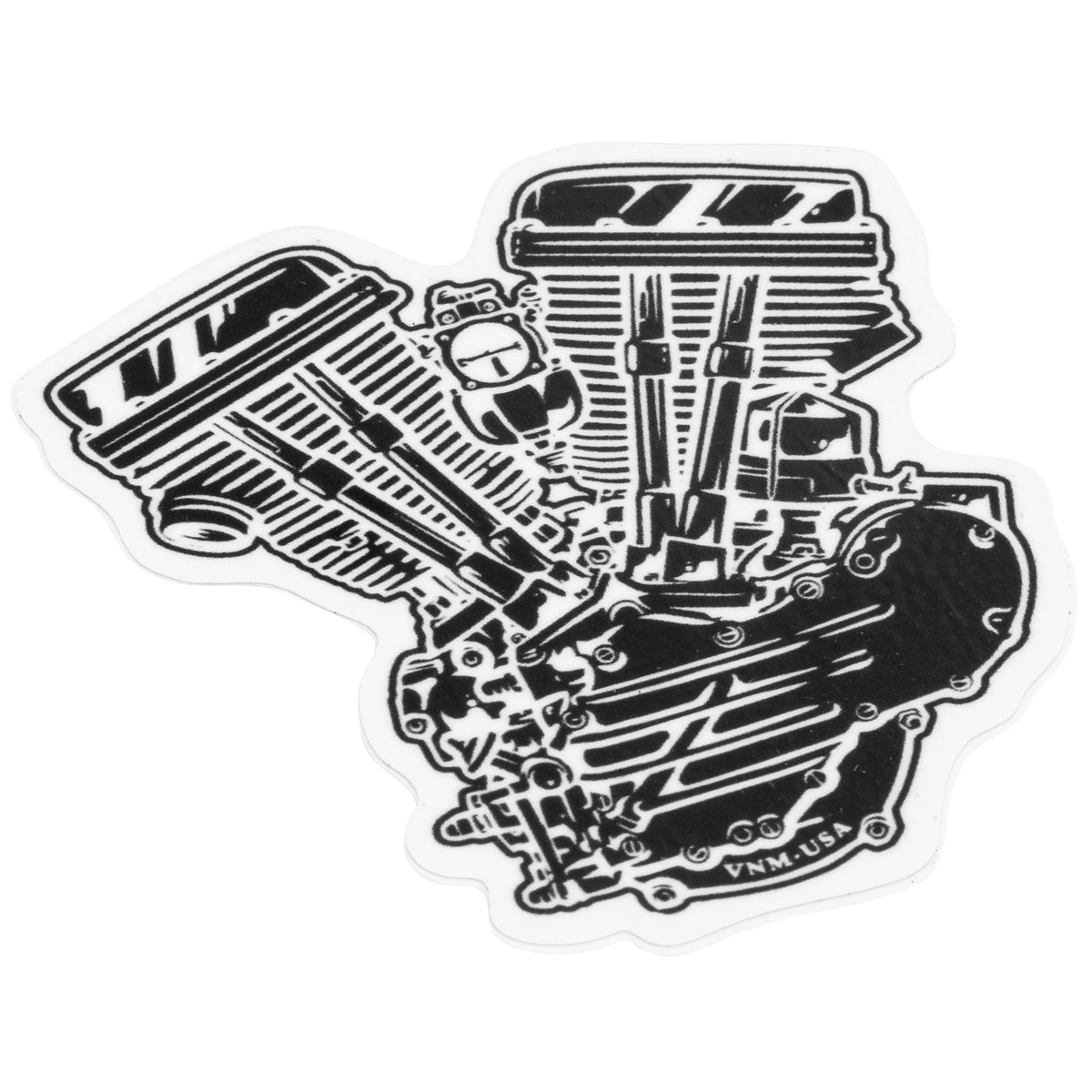 VNM Ain't No Junk Sticker - Panhead – Lowbrow Customs