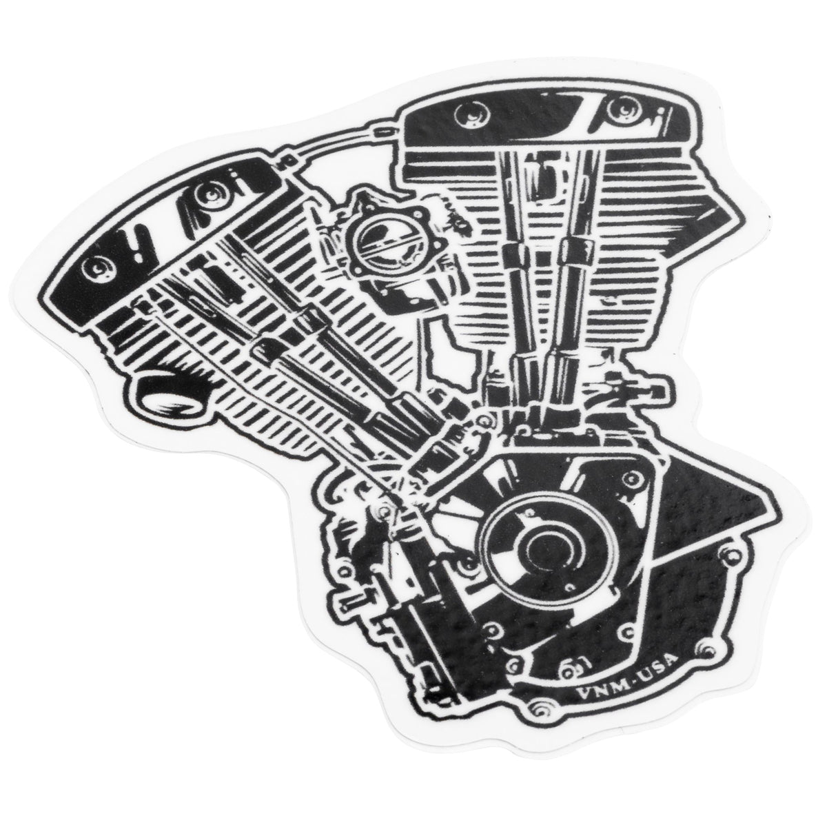 VNM Ain't No Junk Sticker - Shovelhead – Lowbrow Customs