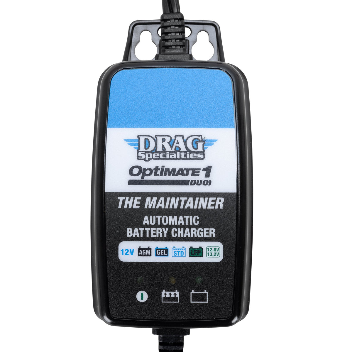 Drag Specialties Optimate 1 Duo Battery Tender .6 Amp/12V for Lead Acid ...