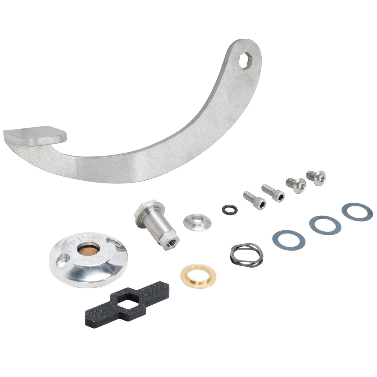 Prism Supply Co. Inspection Cover Foot Clutch Kit - Polished Cover ...