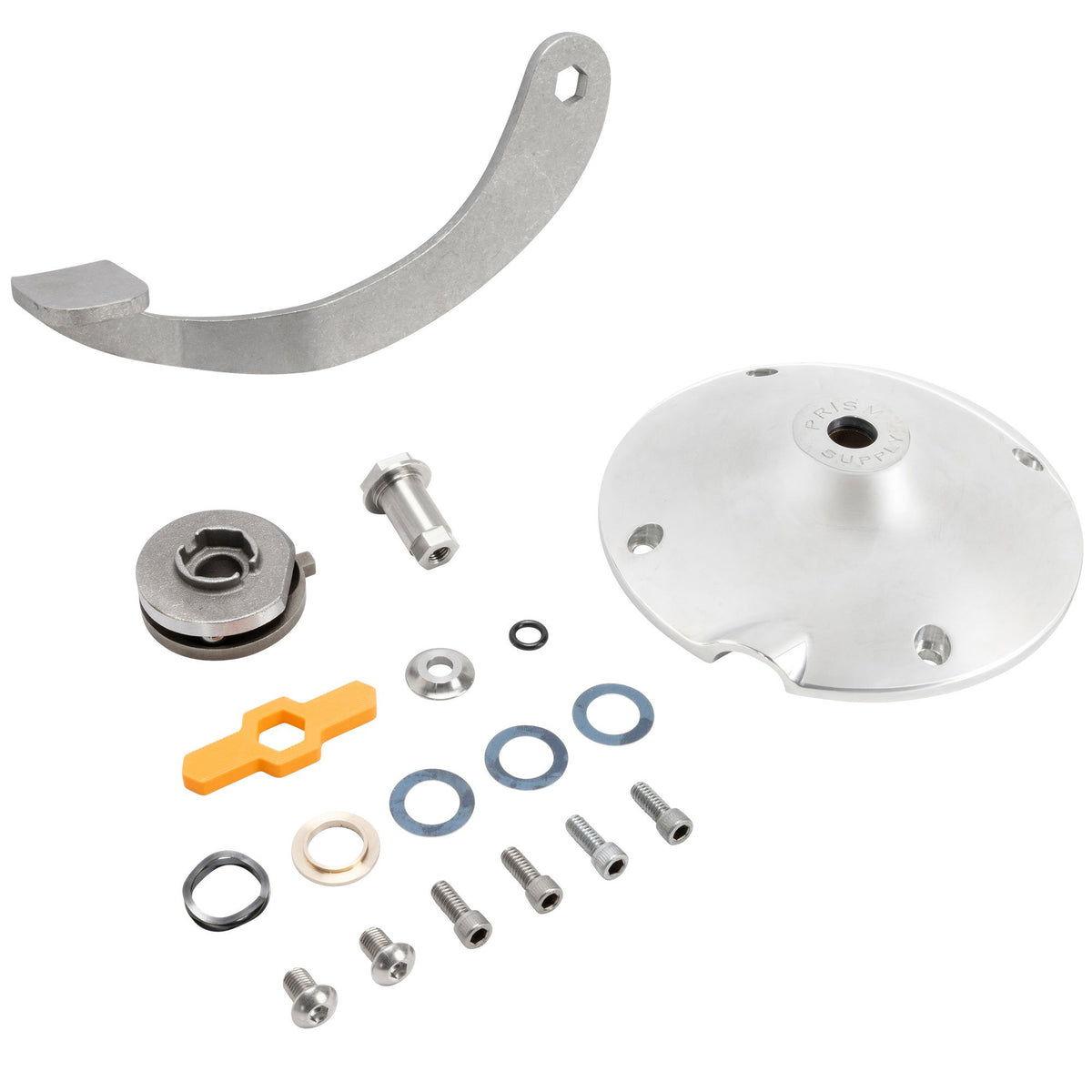 Prism Supply Co. Derby Cover Foot Clutch Kit - Polished Cover - 1994 ...