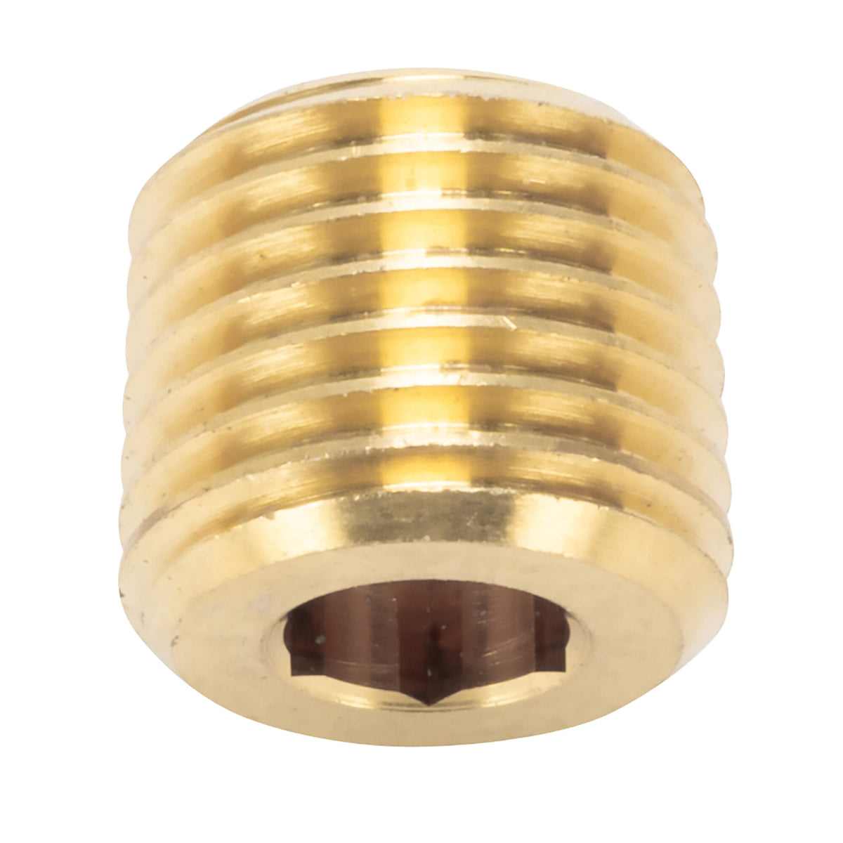 Cycle Standard Countersunk Allen Pipe Plug 1/4 inch NPT - Brass ...