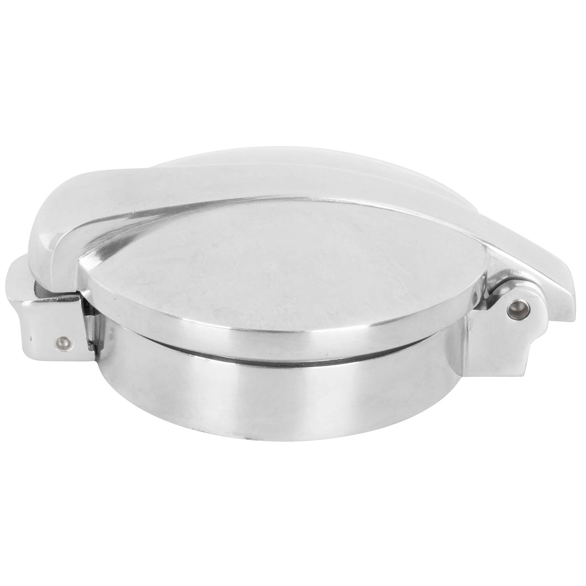 Motone Monza Flip-Up Gas Cap - Polished Aluminum - 2.5" Diameter ...