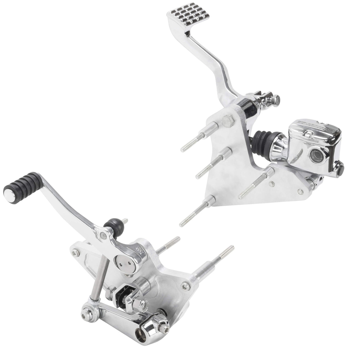 Lowbrow Customs High Mids Foot Controls - Bolt-On Kit for 2004-Up ...