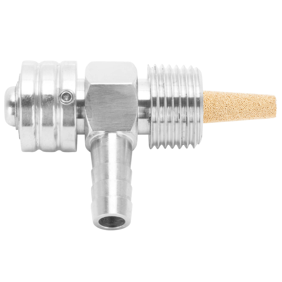 Prism Supply Co. 3/8" NPT 90 Degree Petcock - Stainless Steel – Lowbrow ...