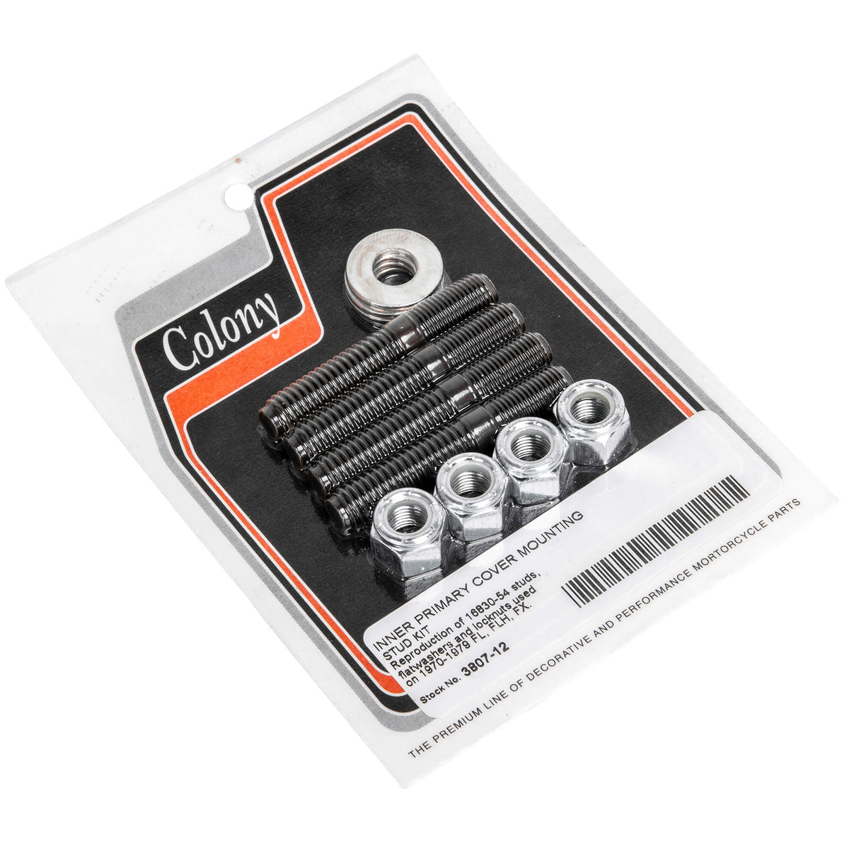Colony Machine #3807-12 Inner Primary Cover Mounting Stud Kit 1970-1979 ...