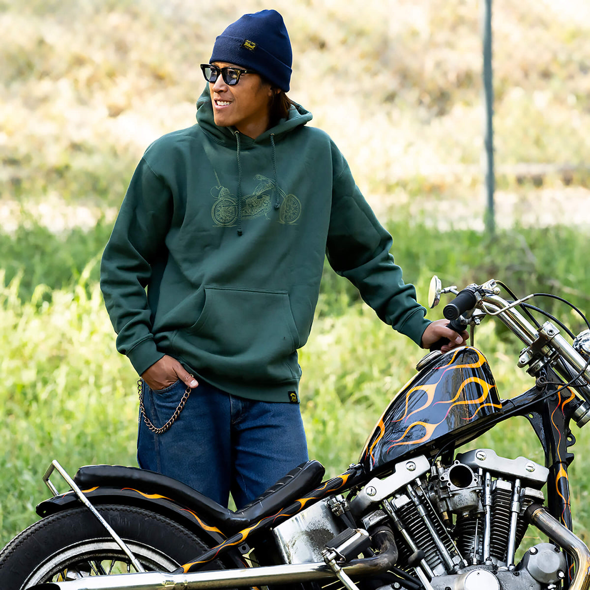 Biltwell Inc. Pan Pullover Hooded Sweatshirt – Lowbrow Customs