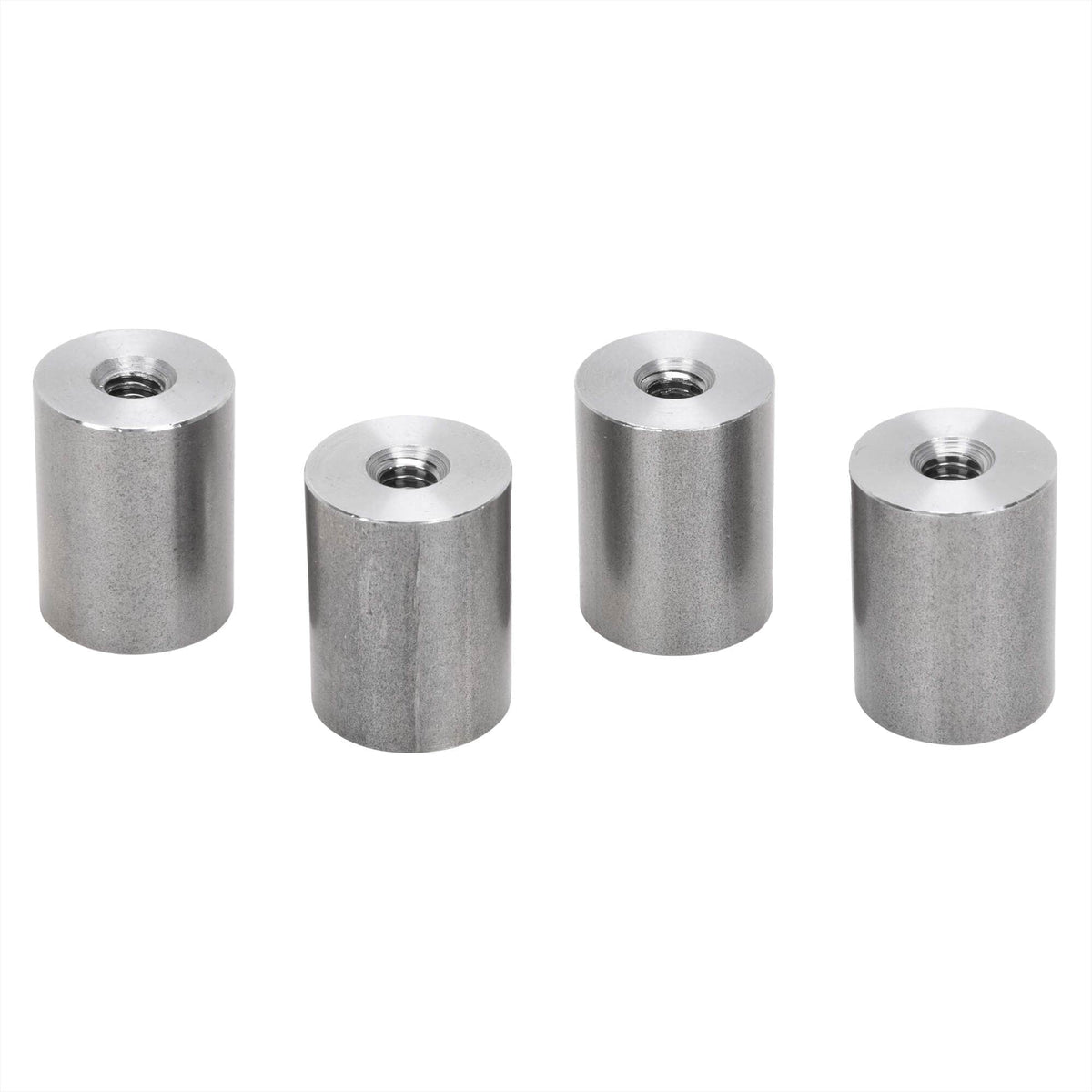 Lowbrow Customs Threaded Steel Bungs 1 inch long - 1/4-20 thread - 4 pack