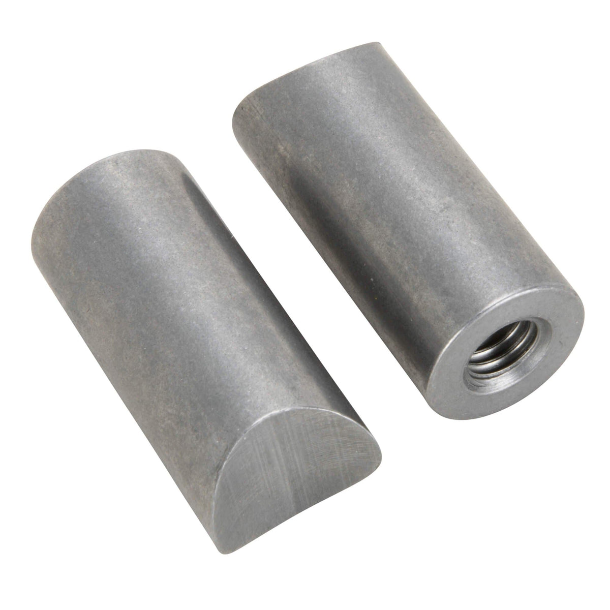 Lowbrow Customs Coped Steel Bungs 1-1/2 inch long - 3/8-16 thread - 2 pack