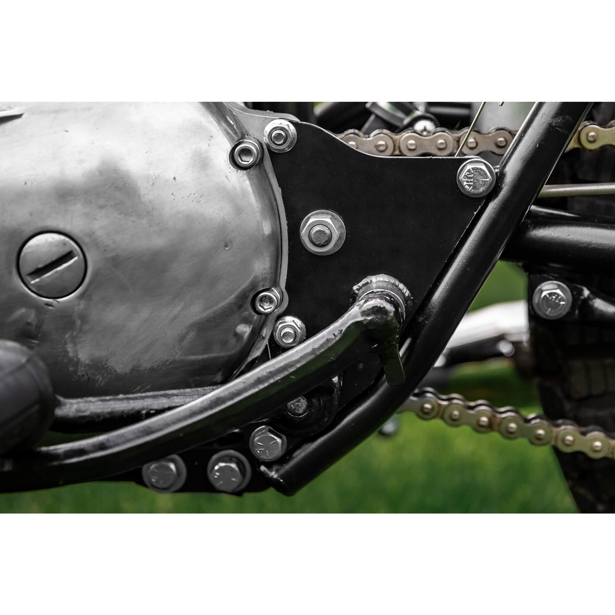 Lowbrow Customs Rear Motor Mount Plates for Triumph Motorcycles - Stock ...