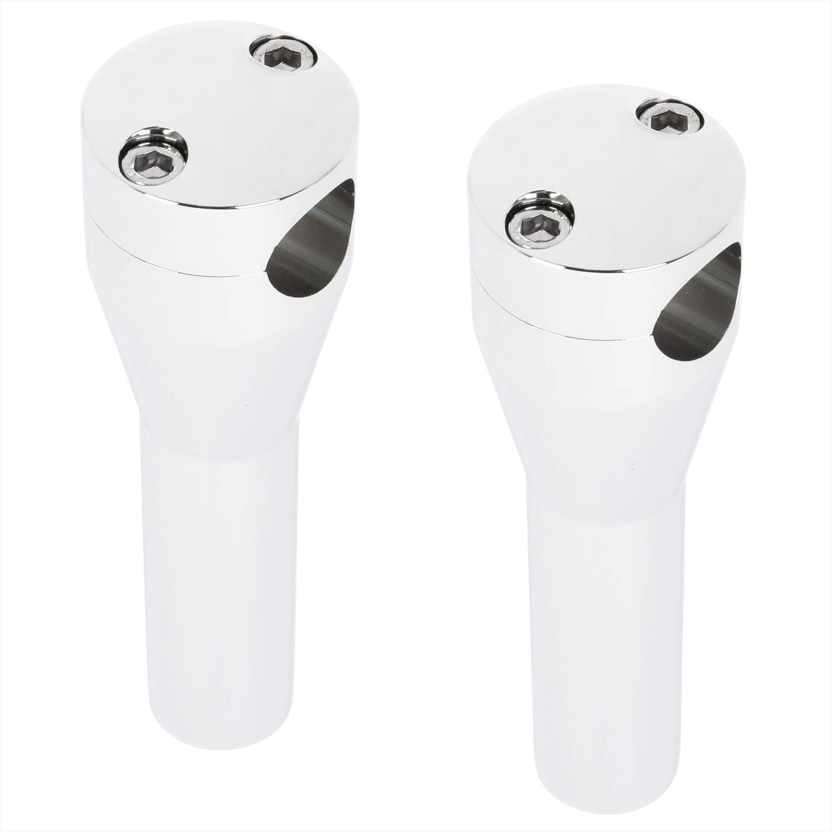 Cycle Standard 4 inch Chrome Tapered Handlebar Riser Set – Lowbrow Customs