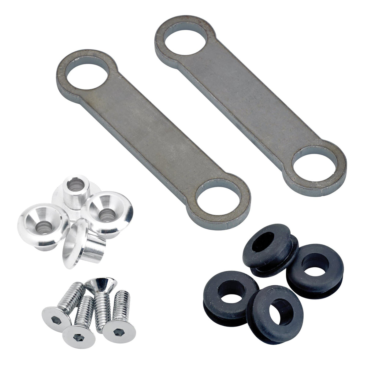 Lowbrow Customs Universal Frisco Gas Tank Rubber Mounting Kit with ...