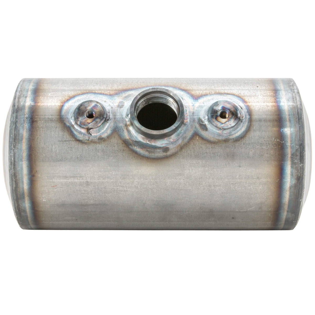 Lowbrow Customs Dimpled Steel Motorcycle Oil Tank for Triumph Choppers