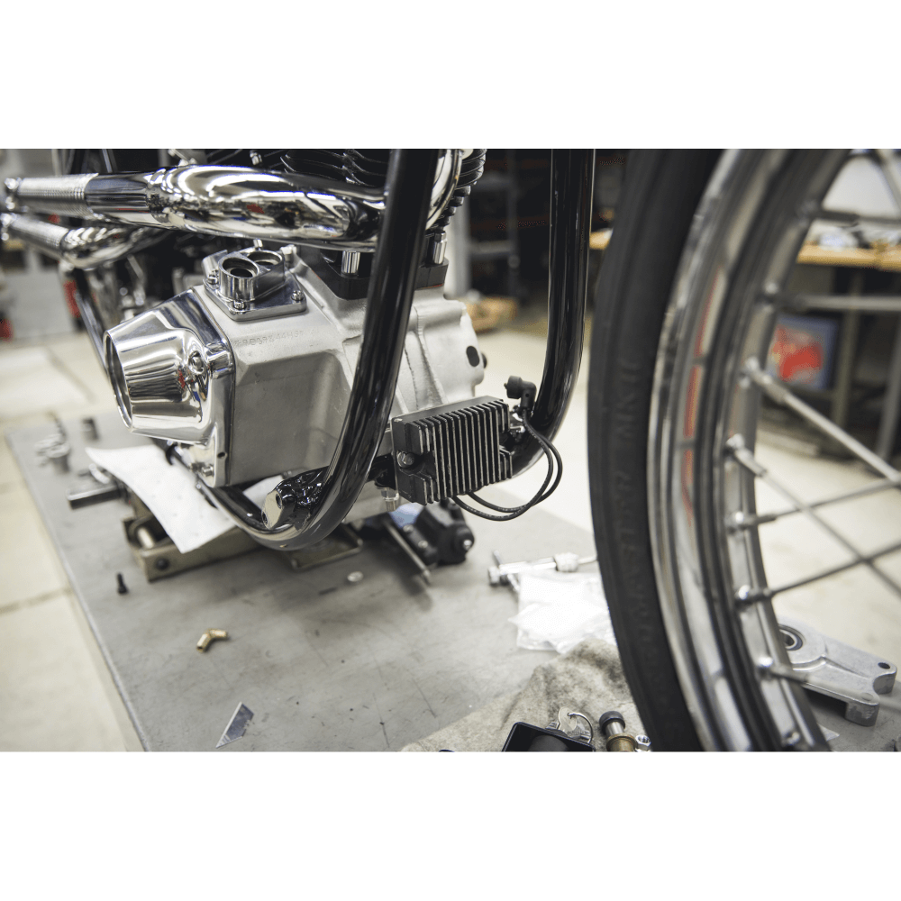 Gasbox Big Twin Voltage Regulator Mount – Lowbrow Customs