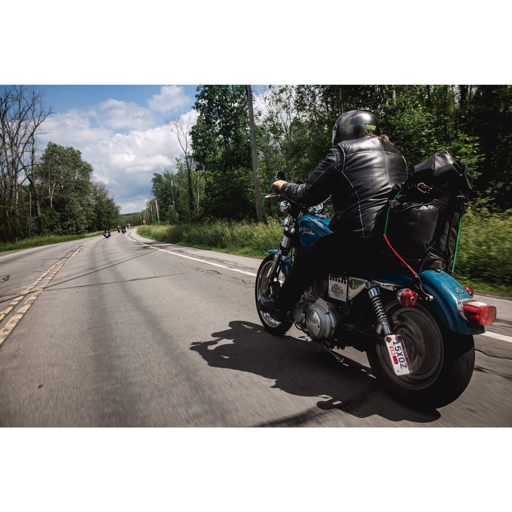 Gasbox Axle Mount License Plate Bracket - 1 inch (25mm) Axles ...