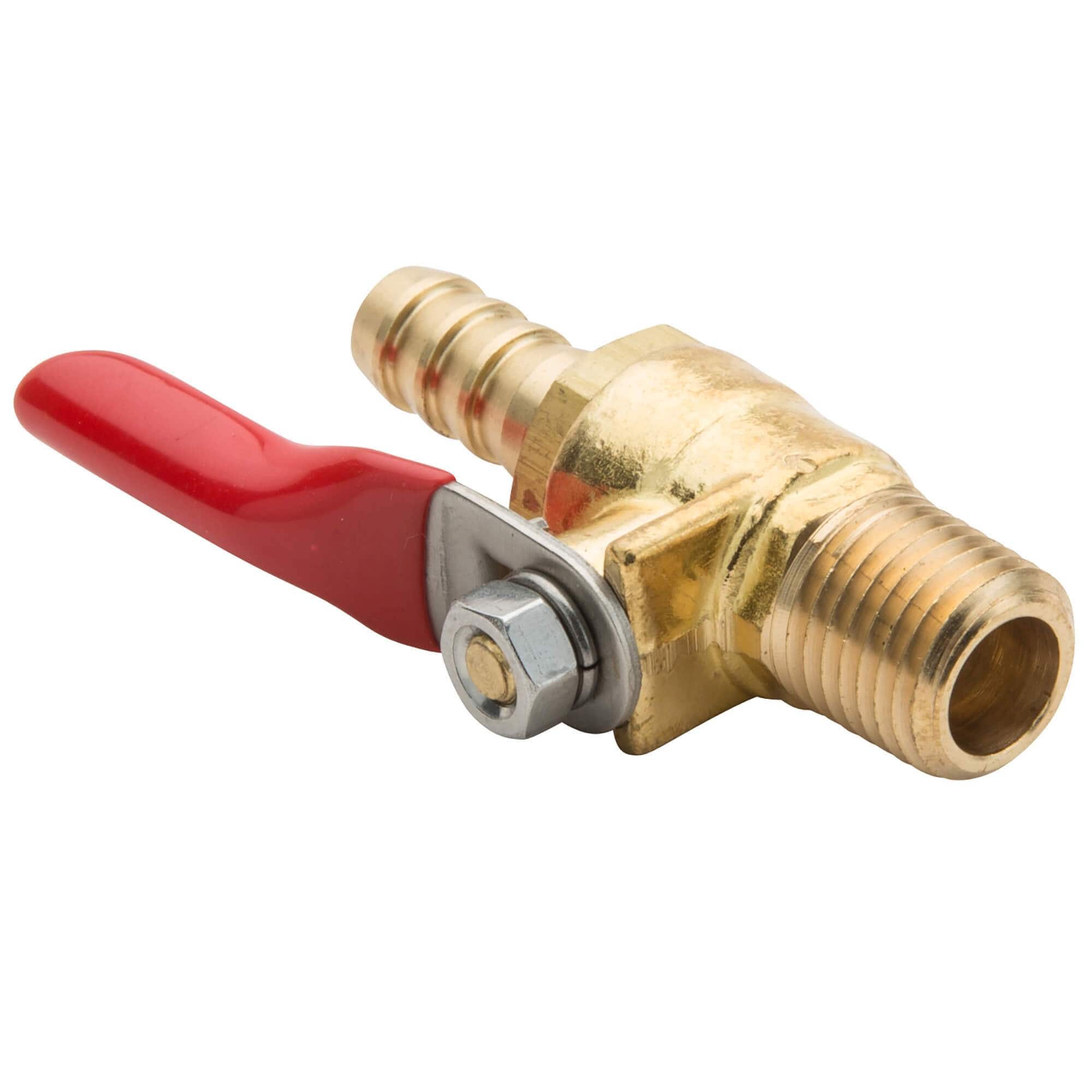 Cycle Standard 1/4 inch NPT Lever Petcock - Solid Brass – Lowbrow Customs